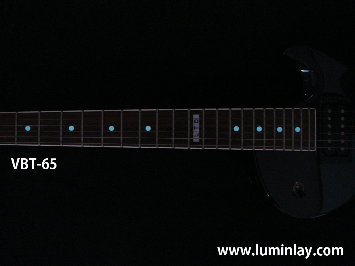 Luminlay high quality phosphorescent fluorescent inlays